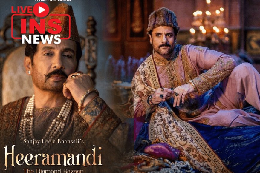 First-look posters of "HEERAMANDI" the supporting cast - live ins news